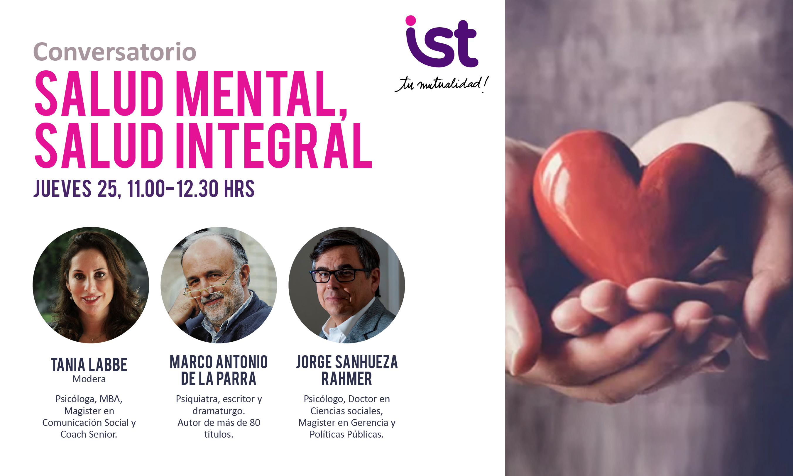 Conversatorio "Salud mental, salud integral" - IST