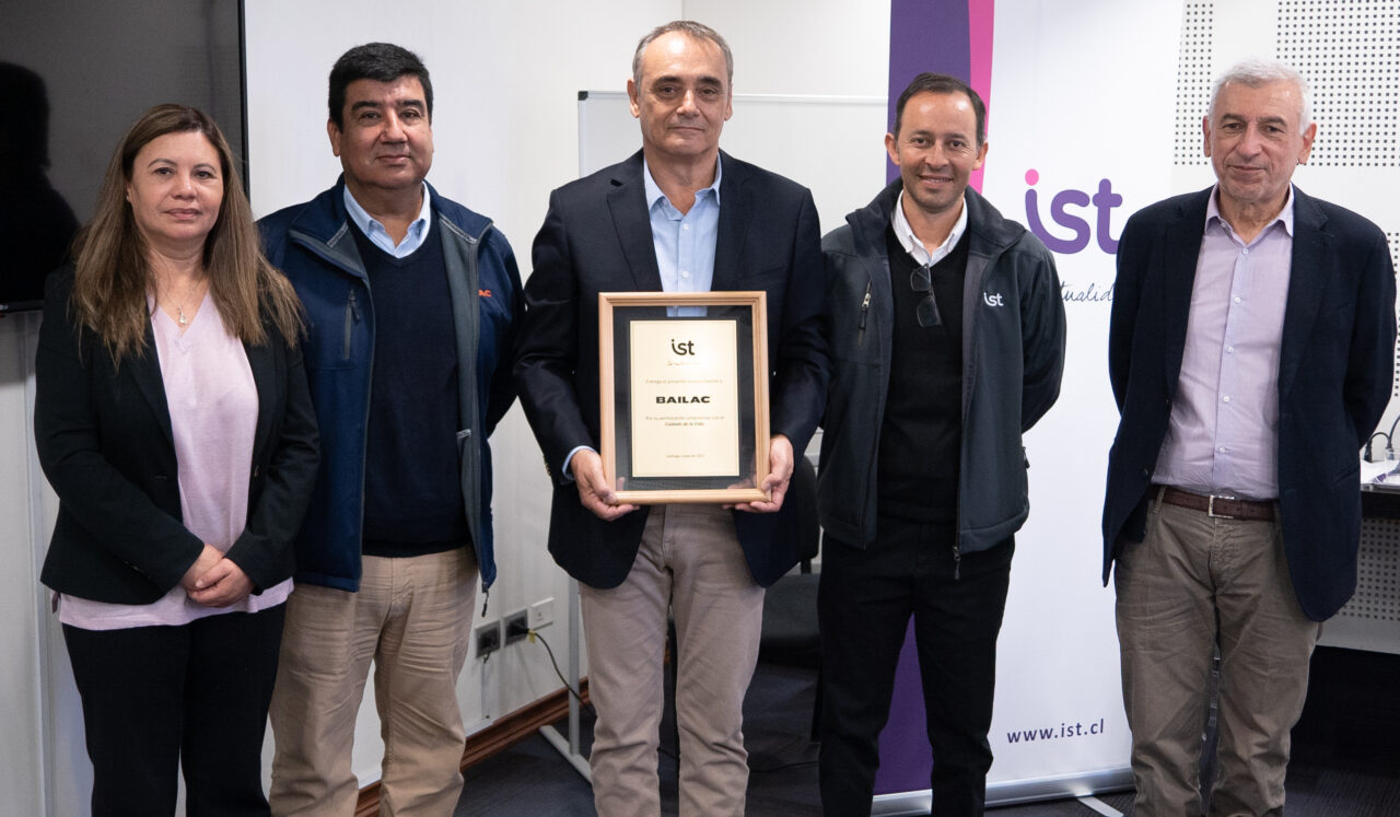 Bailac recibe reconocimiento por su compromiso con el cuidado de la ...